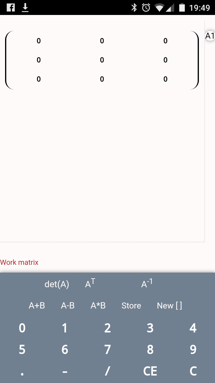 Caltrix(Matrix calculator) - App on Amazon Appstore