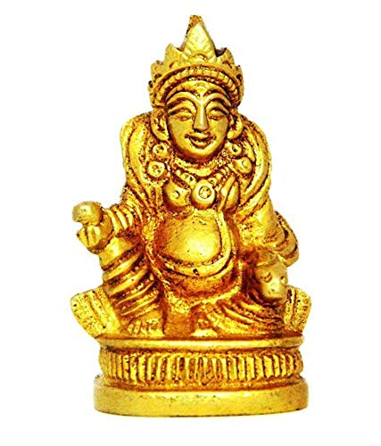 Buy Astadhatu (8 Metals) Made Shri Kuber Idol/Lord Kuber Brass Idol ...