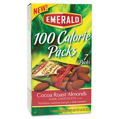Amazon.com : 100 Calorie Pack Dark Chocolate Cocoa Roast Almonds, .63oz ...