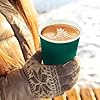 Amazon.com: MUCHII 16 oz Paper Coffee Cups, 90 Count Multicolor ...