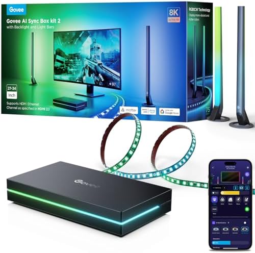 Fancy Sync Box Ambient TV Backlighting Syncing Box HDMI 2.0 All TV ...