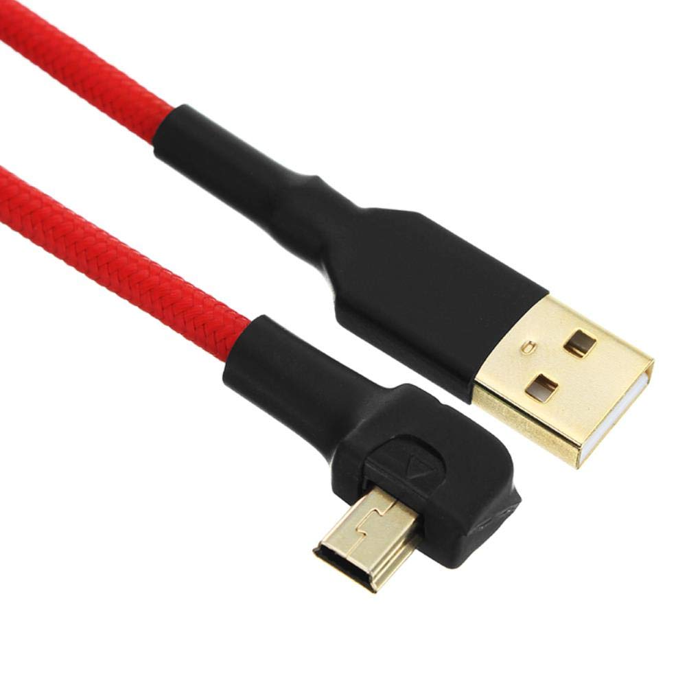 Yongse 1m T-Shape Mini USB to USB Male to Male Data Cable for DIY ...
