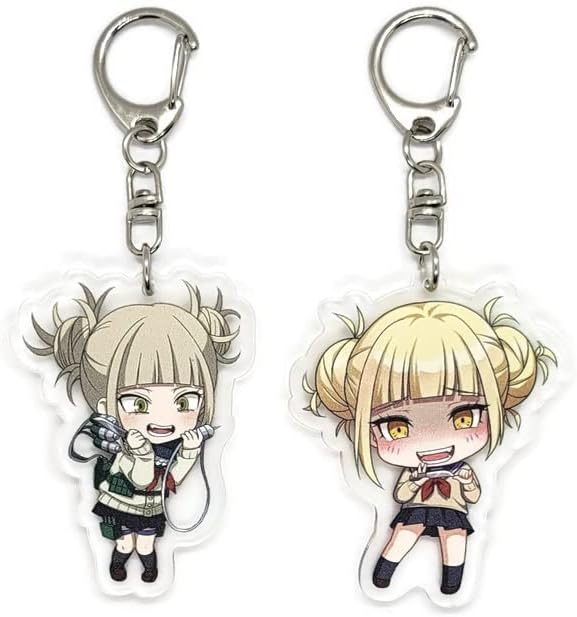 Amazon.com: EBTY DREAMS Inc. - Set of 2 Hero Academia Acrylic Keychain ...