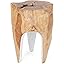 Amazon.com: Rutledge & King Java Teak Root Stool - Wooden Stool - Boho Side Table - Accent Table ...