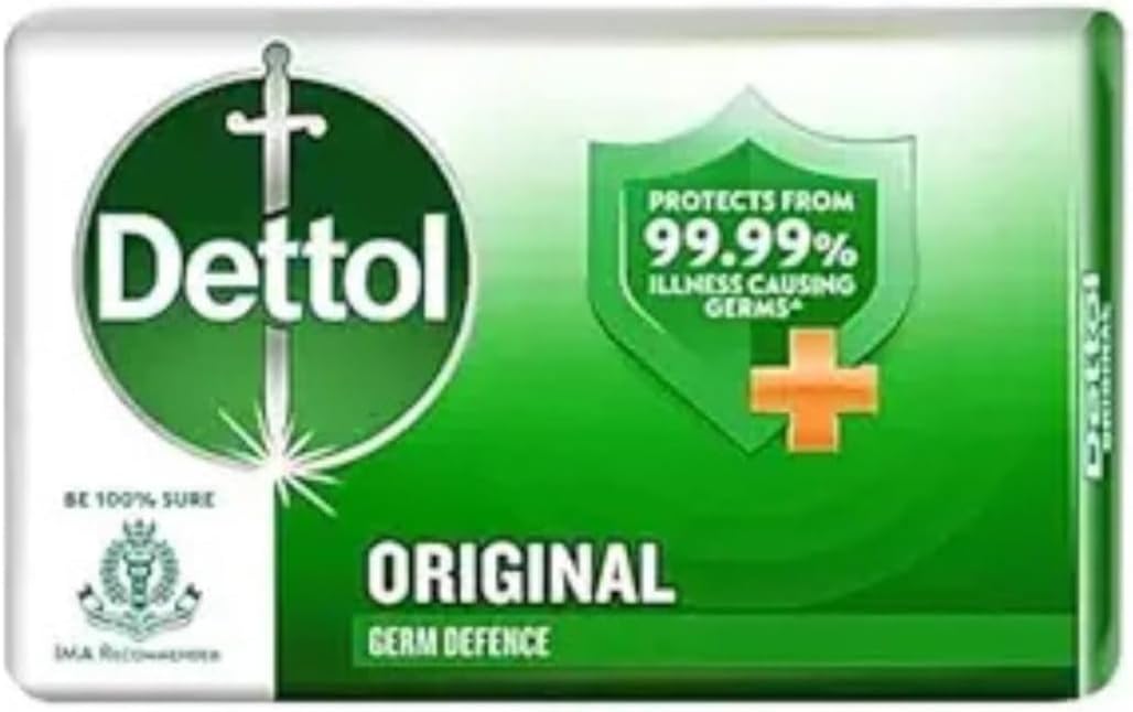 Amazon.com : Dettol Anti Bacterial Original Soap 100g Twin Pack ...
