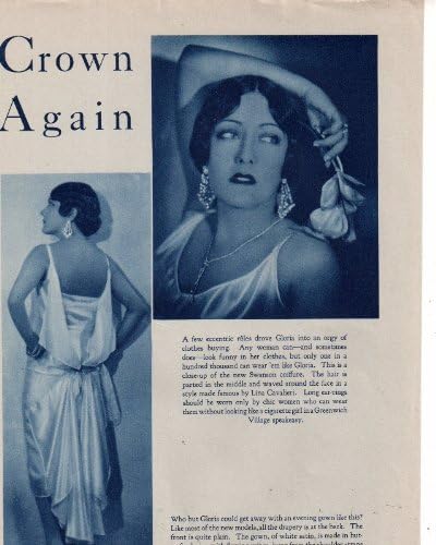 Gloria Swanson Clipping Magazine photo orig 1pg 8x10 M3786 at Amazon's ...