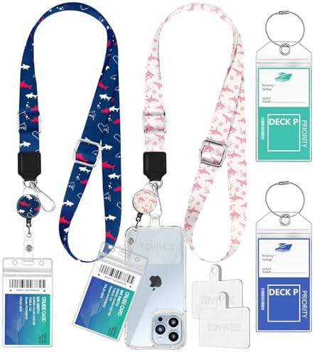 Amazon.com : 2-in-1 Cruise Lanyard Phone Holder, Crossbody Around Neck ...