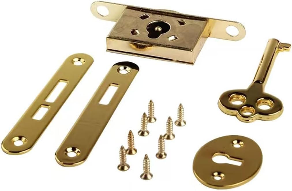 Full Mortise Mini Decorative Lock, Mini Lock Full Mortise Lock with Key ...