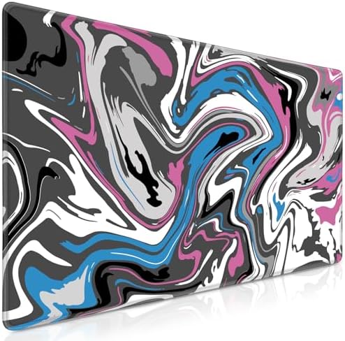 Gaming Mouse Pad, Canjoy Fluid Pattern Mouse Pad 31.5x11.8inch Large ...