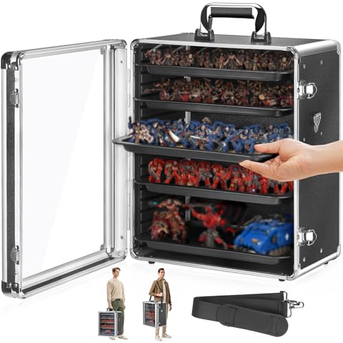 Warhammer Carrying Case Jucoci Miniatures Transport Case Large With LED ...