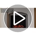 Amazon.com: Real Flame Anika 49" Electric Fireplace with Mantel for ...
