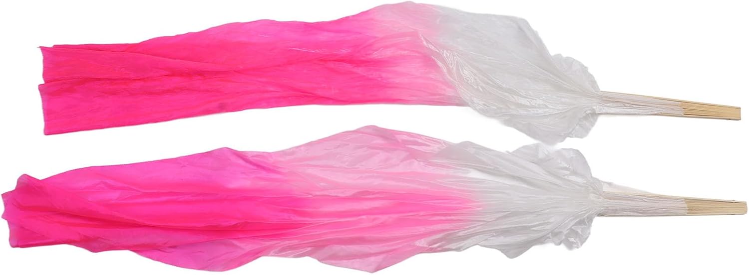 Amazon.com: Pssopp Long Dance Fan, Chinese Hand Made Veils Long Fans ...