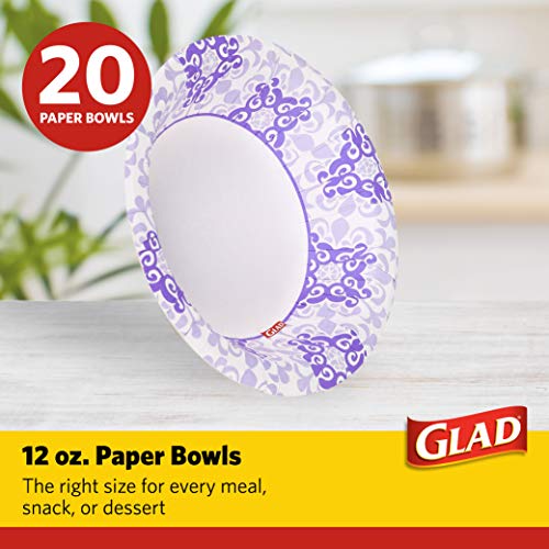 Snapklik.com : Glad Paper Bowls