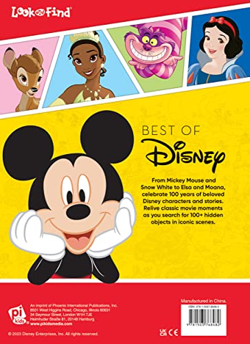 Snapklik.com : Best Of Disney Look And Find Activity Book Celebrating ...