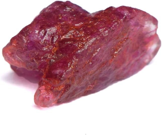 Amazon.com: GEMHUB Raw Rough Red Ruby 9.5 Ct Uncut Natural Ruby ...