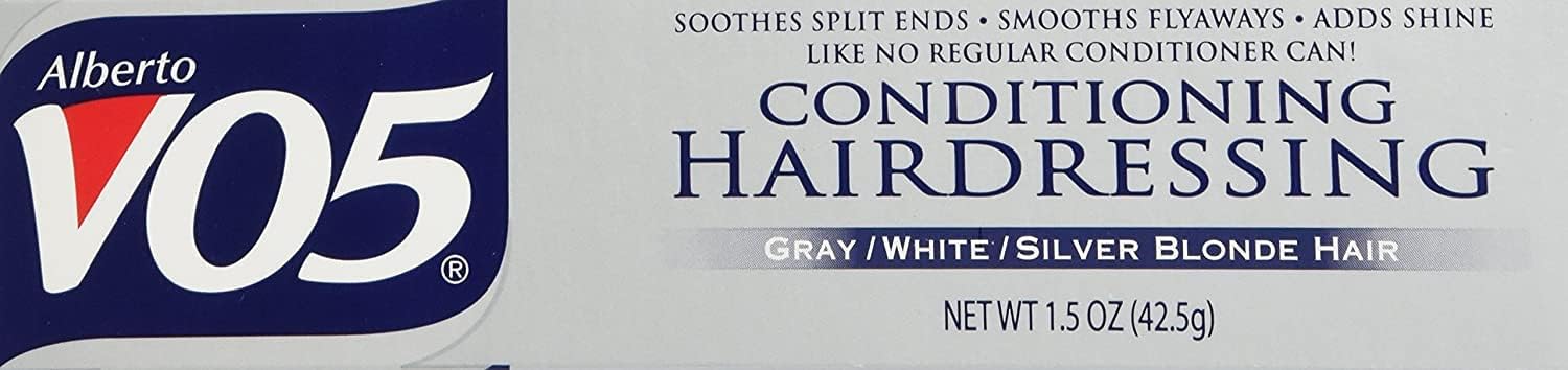 Amazon.com : Alberto VO5 Conditioning Hairdressing, Gray/White/Silver,1 ...