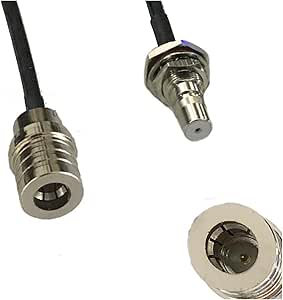 Amazon.com: Multi-Purpose 10pcs QMA Male to QMA Female O-Ring Connector Pigtail Extension RG174 ...