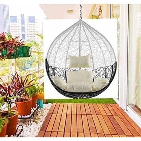 INDIAN LOOM CRAFTS Hammock Swing for Balcony Hanging Chair withoutout ...