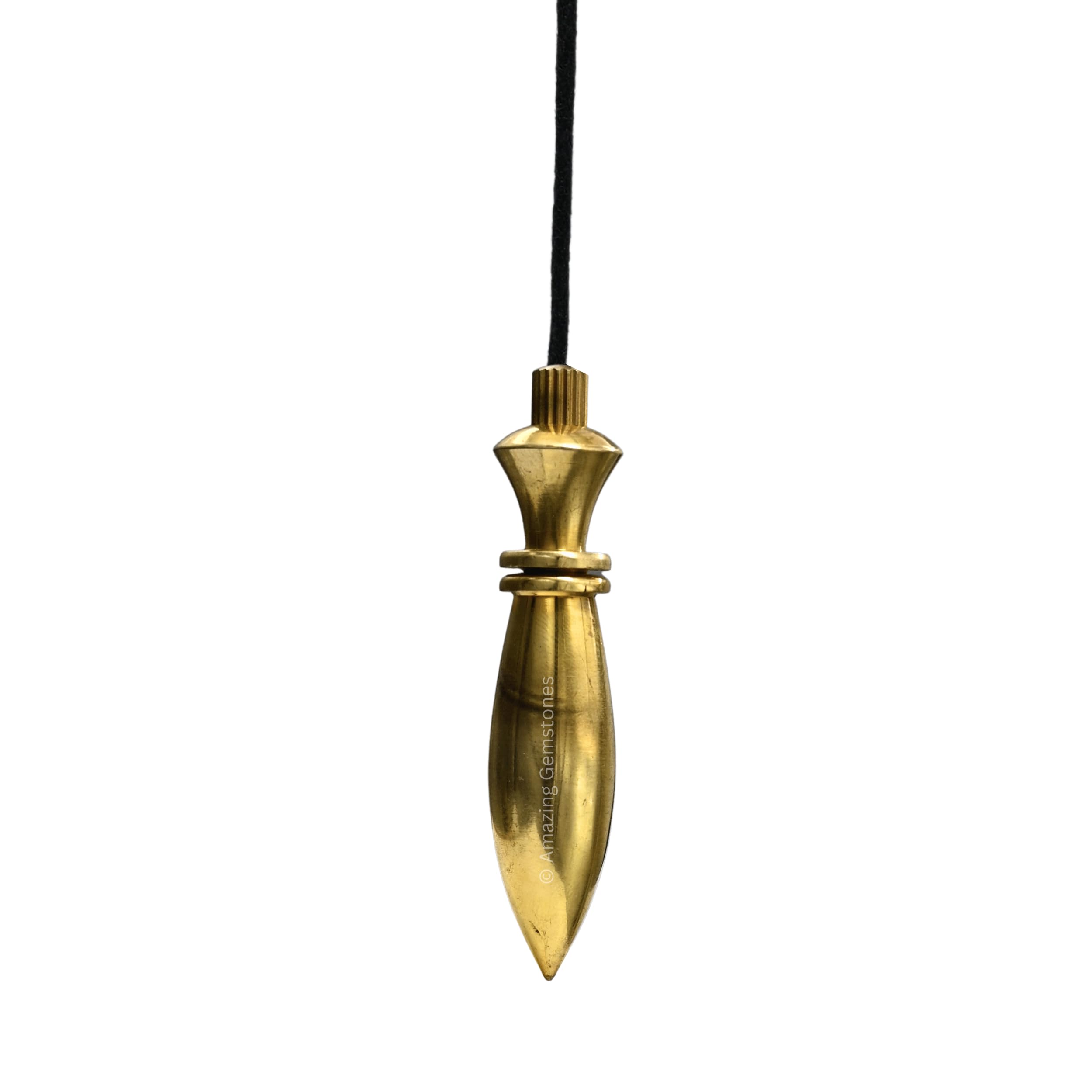 Amazon.com: Healing Metal Pendulums for Divination, Gold Karnak 2 Ring ...