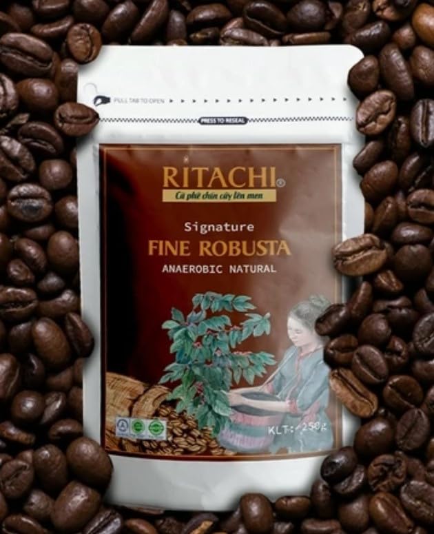 Amazon.com : Ritachi Fine Robusta Coffee, Anaerobic Natural, Unique ...