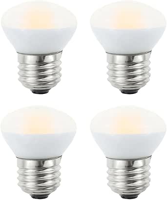 Pack of 4 R14 E26 LED Bulb Mini Reflector Flood Light Bulbs 4W(40W ...
