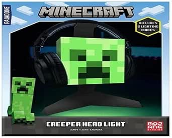 Minecraft Creeper Helmet Stand – Official Merchandise Illuminated with ...