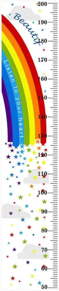 Amazon.com: SimDesign Space Rocket Height Chart Decal, Growth Chart ...
