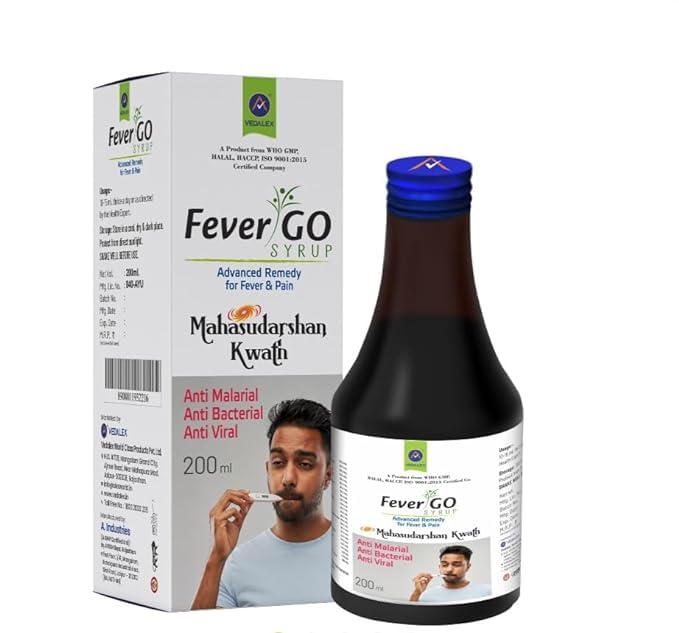 Buy Fever Go Herbal Syrup 200 ml |Fast Fever Relief |Natural ...