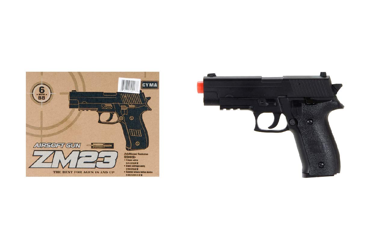 Amazon.com : Cyma Airsoft Spring Pistol (ZM23) : Sports & Outdoors