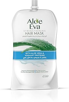 Aloe Eva Hair Mask Pouch with Aloe Vera & Yoghurt Proteins 250ml: Buy ...