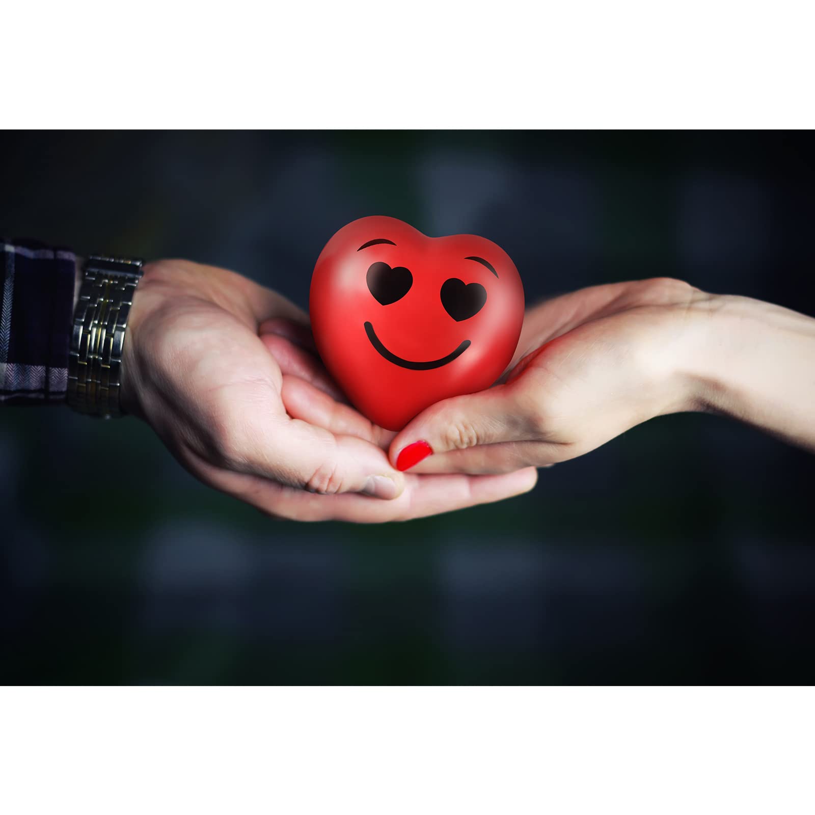 Snapklik.com : 12 Pieces Heart Stress Balls, Valentines Day Stress ...