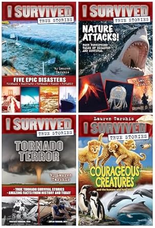 I Survived True Stories Series 4 Books Set – Five Epic Disasters ...