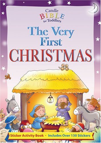 The Very First Christmas: Sticker Activity Book (Candle Bible for ...