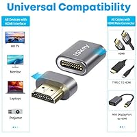 Buy Magnetic HDMI to HDMI Adapter, HDMI Male to Female Magnetic Adapter ...