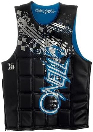 Amazon.com : O'Neill Checkmate Comp Vest (Blk/Crip) : Life Jackets And ...