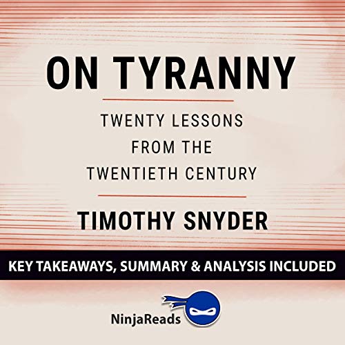 Amazon.com: On Tyranny: Twenty Lessons from the Twentieth Century ...