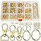 Amazon.com: LEOBRO 265PCS Keychains Clips with Key Rings, Keychain ...