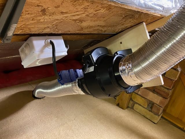 Manrose, MF100T, black : Amazon.co.uk: DIY & Tools