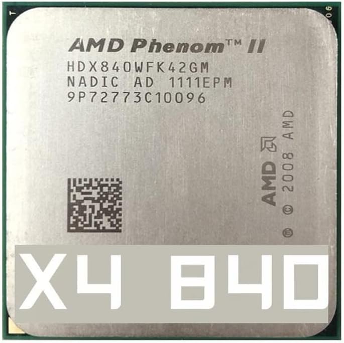 Amazon.com: AMD Phenom II X4 840 CPU Used 4-Core 4-Thread Desktop ...
