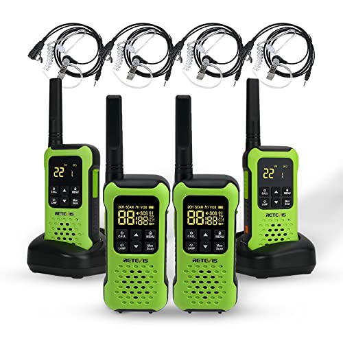 Top 10 Best Rechargeable Waterproof Walkie Talkies : Reviews & Buying ...