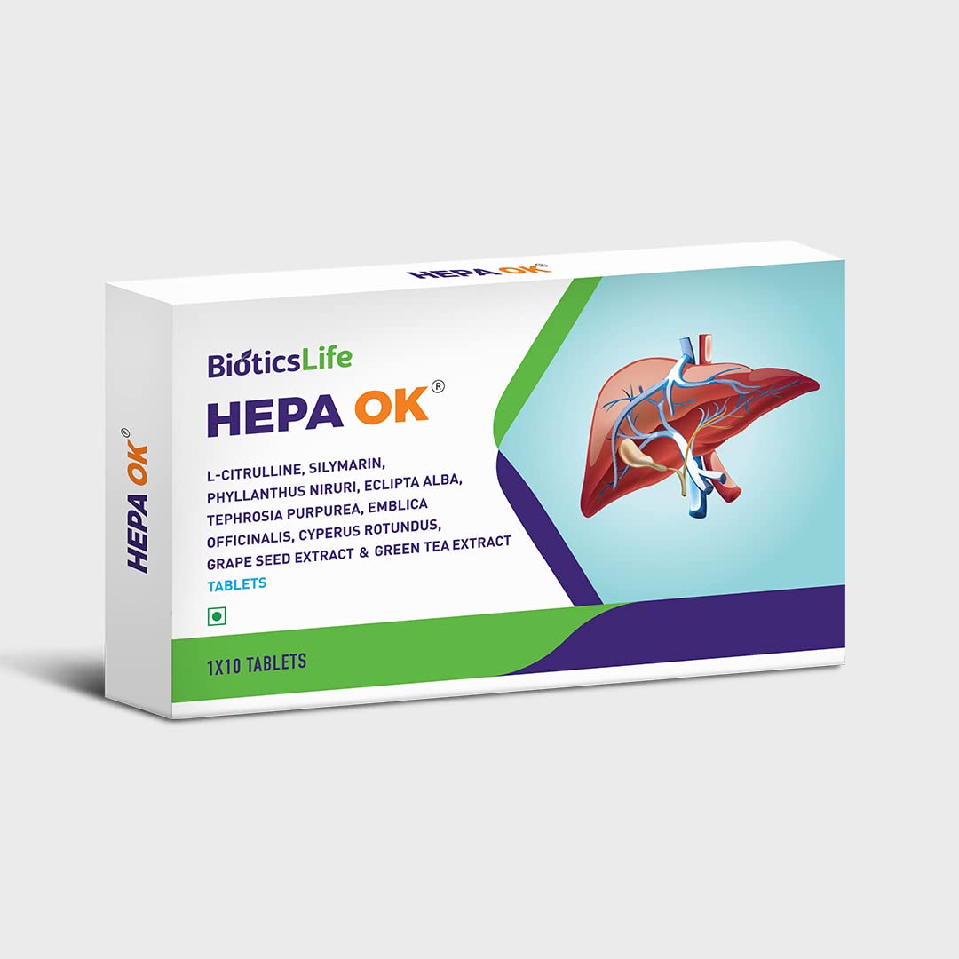 BIOTICSLIFE Hepa Ok, for Muscles and Imroved Circulation. Pack of 60 ...