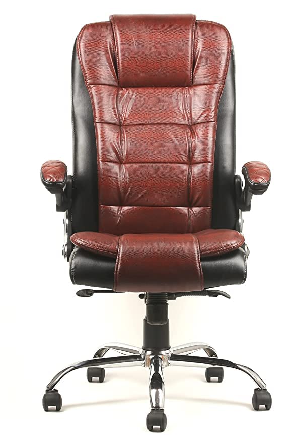 Zebras Leather Executive Chair Adjustable Reclining Swivel Office Desk ...