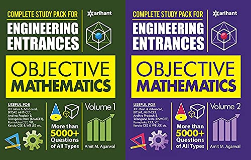 Buy Objective Mathematics Vol 1 & 2 For Engineering Entrances 2022 (Set ...