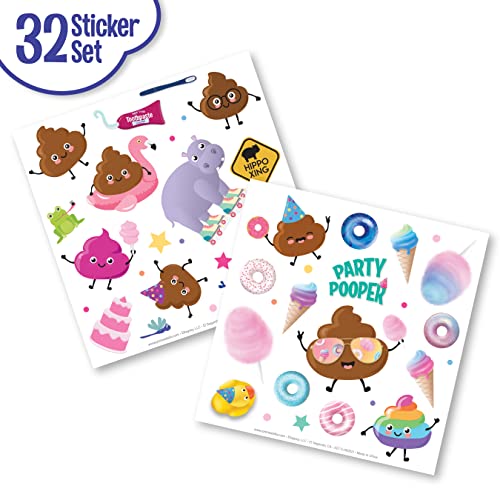 Snapklik.com : Poop Party Potty Training Adventure Book And Sticker Set ...