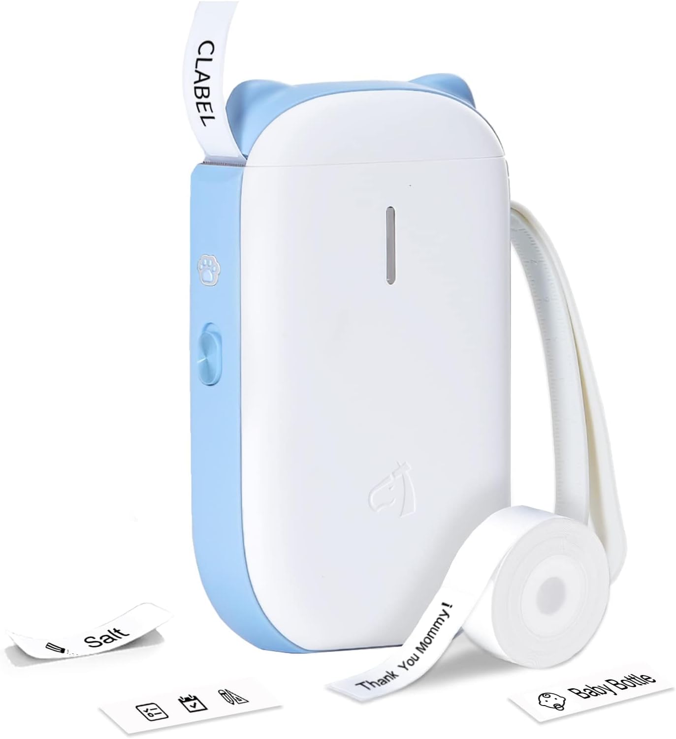 Amazon.com : CLABEL 221D Thermal Label Printer with 1"x1" Thermal ...