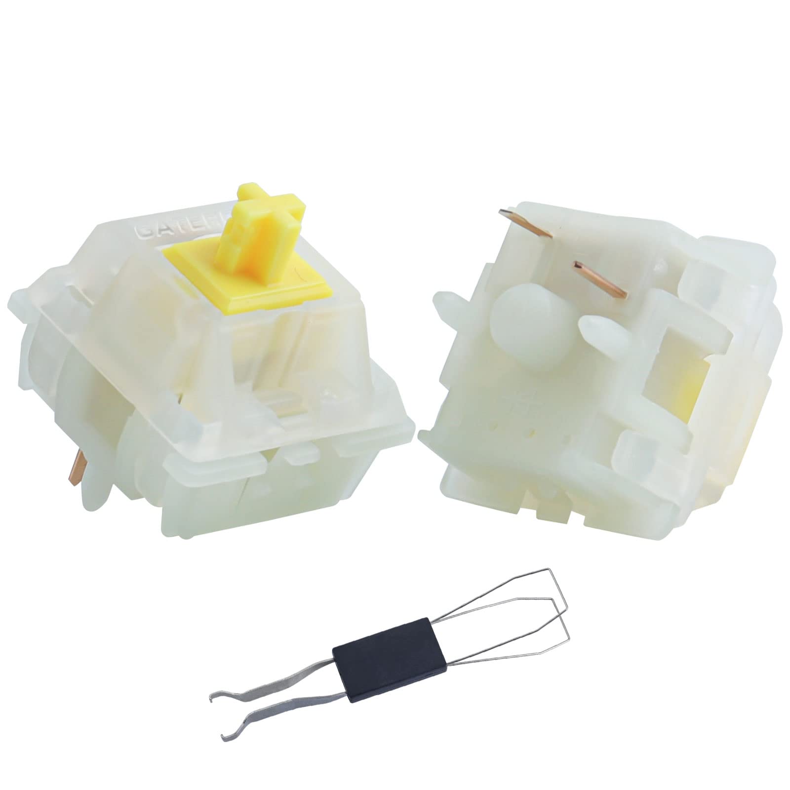 Buy Tsungup Gateron Switches KS - 3 Milky Yellow Switches, Switch ...