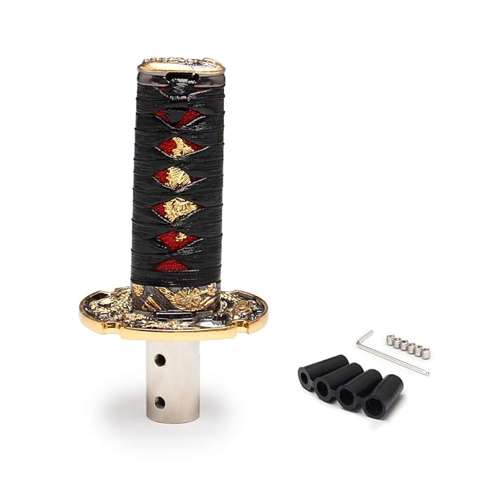 Buy Top10 Racing 10CM PU Leather Gear Shift Knob Sword Shift Knobs ...