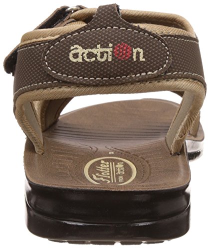 Action Shoes Men's Tan Sandals and Floaters - 7 UK/India (41 EU)(PG ...