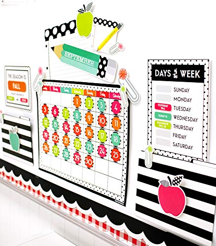 Snapklik.com : Schoolgirl Style Black, White & Stylish Brights Calendar ...