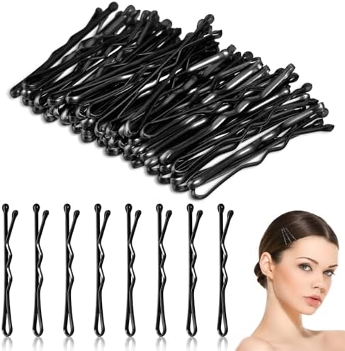 Amazon.com : HJZHII Mini Bobby Pins, 50pcs 1.37 Inch Small Wavy Hair ...